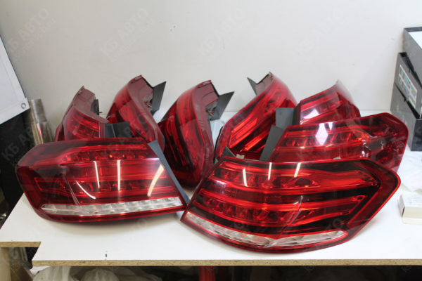 Mercedes-Benz E-Klasse W212 — ремонт фонарей — Автостудия КБ АВТО